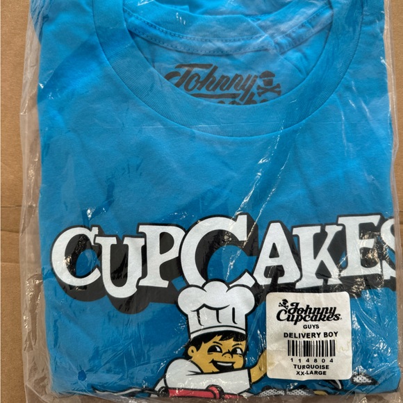 Johnny Cupcakes | Shirts | Johnny Cupcakes Xxl Tee Delivery Boy | Poshmark